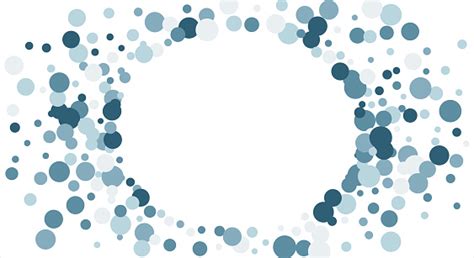 거품 패턴 프레임 블루 배너 웹입니다 컬러 배경입니다 벡터 일러스트 레이 션입니다 구에 대한 스톡 벡터 아트 및 기타 이미지 구 기포 기하 도형 Istock