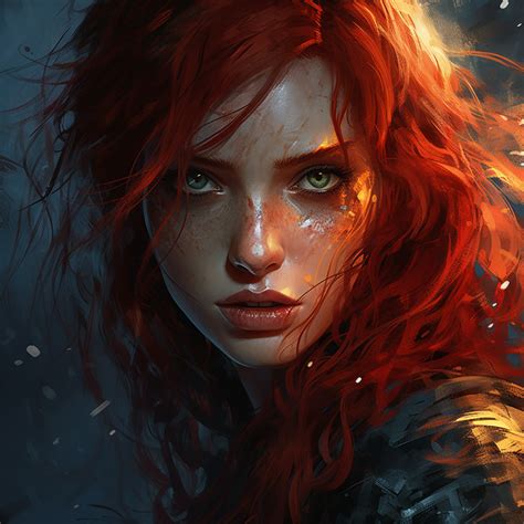 Red Hair By Redforcefury On Deviantart