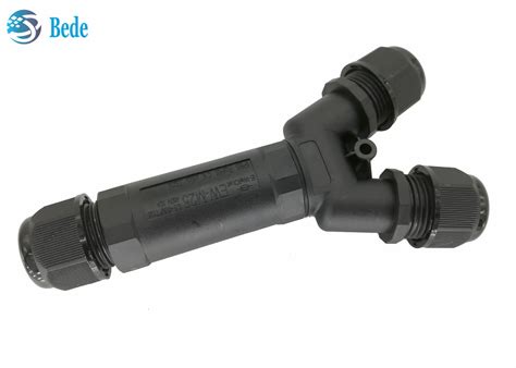 Y Type Underground Junction Box For 2 Or 3 Or 4 Pin Cables Waterproof And Moisture Proof