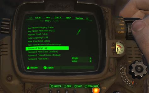 Fallout 4 Mod Inventory Persos