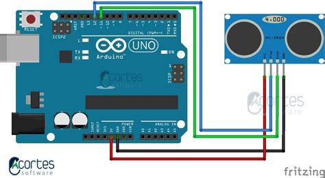 proyecto 33 sensor de ultrasonido hc sr04 con newping acortes software