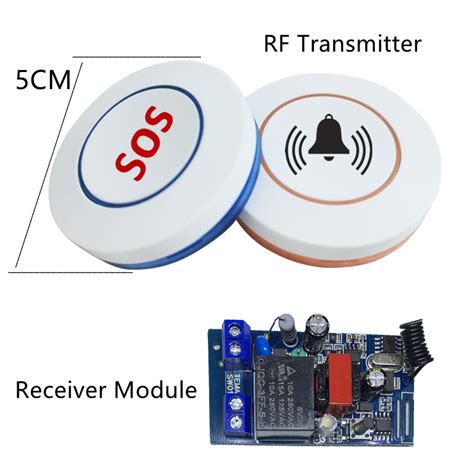 Small Round Way Wireless RF Module RF Remote Control RF Transmitter Arduino MHz China