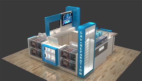 Customized Mall Cell Phone Case Kiosk For Sale Mall Kiosks Food Kiosks Custom Retail Kiosks