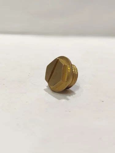 Golden Brass Threaded Caps For Hardware Fitting Grade C26000 At Rs 4