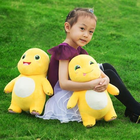 Jual Boneka Lucu Dinosaurus 30cm Naloong Plush Boneka Dino Kuning Yellow Dinosaur Milk Dragon
