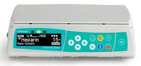 B Braun Infusomat Space Infusion Pump Wifi Capable Wifi Batteries