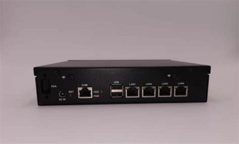 Firewall Network Switch With LAN Desktop Rackmount Box Firewall
