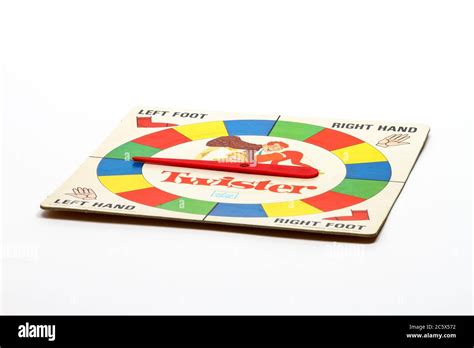 Twister Game Spinner Template