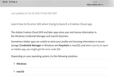 Solved Error Code 205 Photoshop Adobe Product Community 11598935