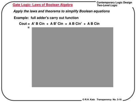 Ppt Chapter 2 Two Level Combinational Logic Section 21 22 Logic Functions And Gates