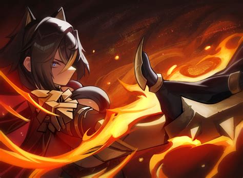 Dehya Genshin Impact Drawn By Distr Danbooru