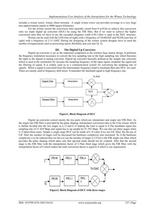 Implementation Cost Analysis Of The Interpolator For The Wimax Technology PDF