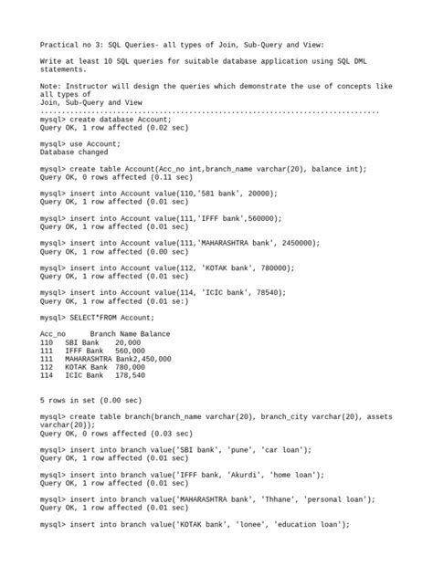 10sql Dml Pdf Sql Data