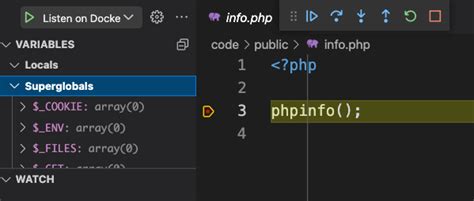 Setting Up Xdebug 3 On A Docker Container With Visual Studio Code