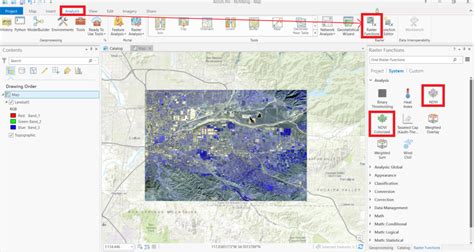 Arcgis Pro Ile Ndvi Arcgis Türkiye Blogu Harita Ve Konumsal Analiz Çözümleri