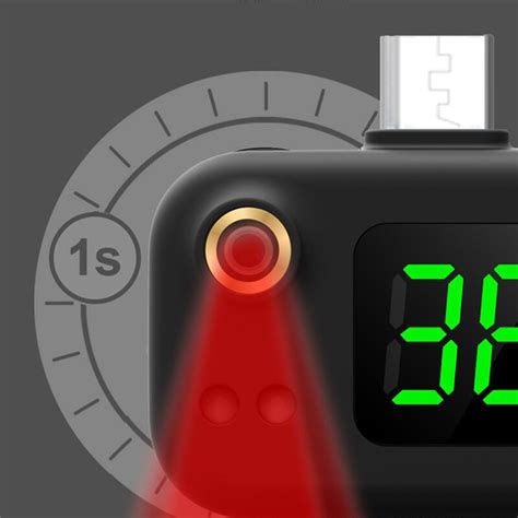 Draagbare Mini Slimme Mobiele Telefoon Thermometer Vicedeal