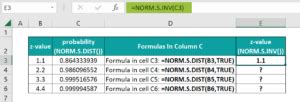 NORM S INV Function In Excel Formula Examples How To Use