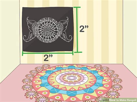 How To Make Rangoli 11 Steps With Pictures Wikihow
