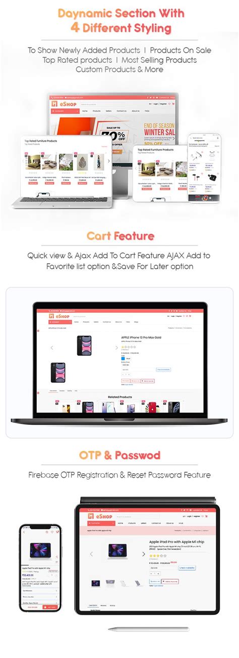 Eshop Web Multi Vendor Ecommerce Marketplace Cms Code Market