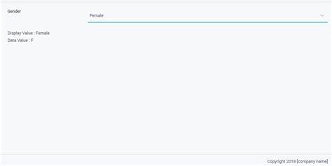 Configuring Select Widget Using Display And Data Fields Wavemaker Docs