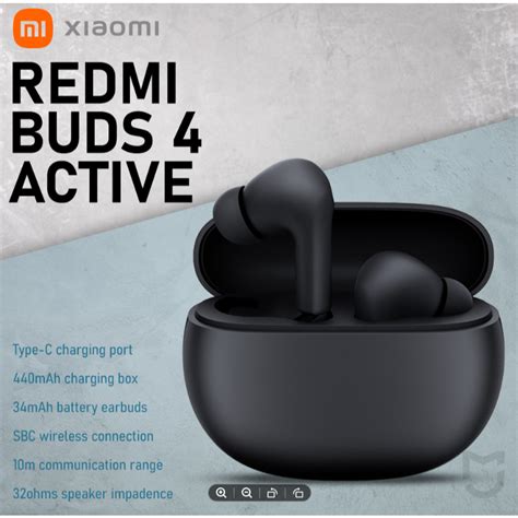 Xiaomi Redmi Buds Active Mga Headphone Ng Bluetooth Shopee Philippines