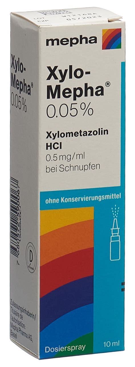 Xylo Mepha Spray Doseur 005 Enf Fl 10 Ml Commander En Ligne