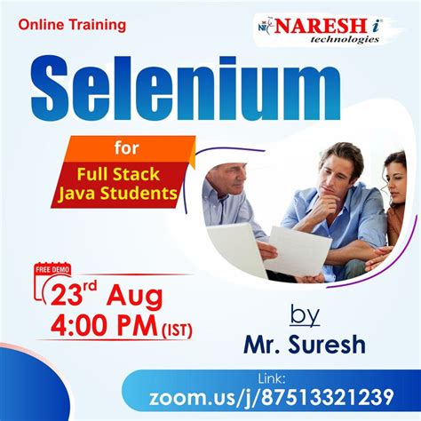 springboot and microservices online training on linkedin selenium