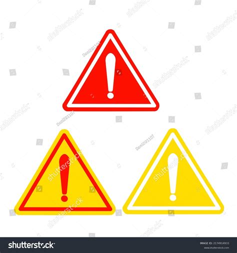 Warning Danger Alert Sign Board Illustration Stock Vector Royalty Free Shutterstock