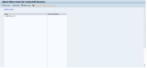 RESCPG SAP Tcode PG Where Used List Structure Transaction Code