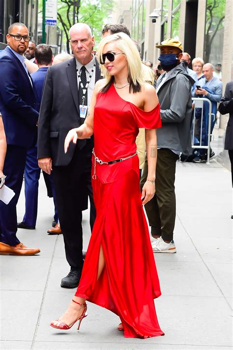 Miley Cyrus Took Over New York In Tons Of Vintage Dresses Vogue