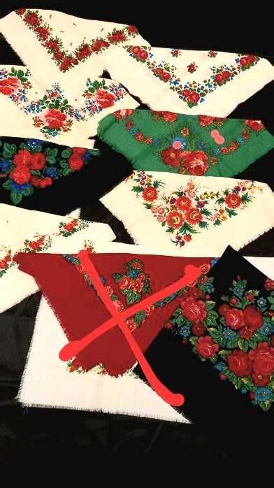 Женская хустка платок шерстяной и х б 25 грн Хустки Київ на Olx