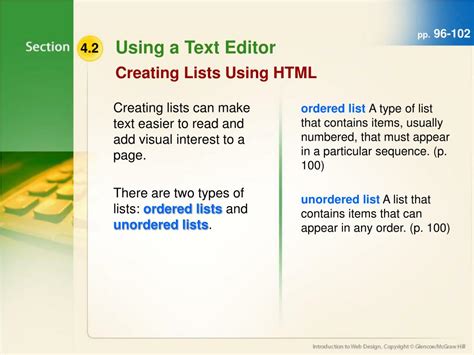 Ppt Section 41 Format Html Tags Identify Html Guidelines Section 42