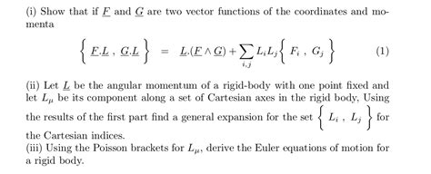 Solved I Show That If F And G Are Two Vector Functions Of Chegg Com