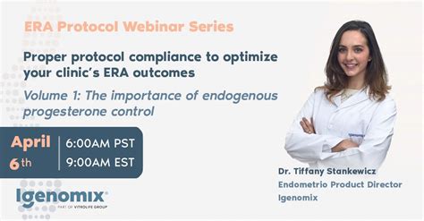 Igenomix Usa On Linkedin Igenomix Era Webinar Ivf