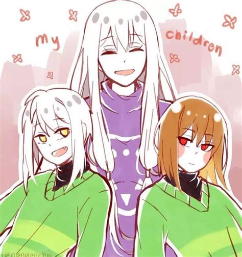 Chasriel Chariel Chara X Asriel Asriel X Chara Undertale Toriel Runen Fan Art The