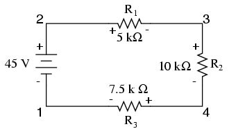 Kirchhoffs Voltage Law KVL Divider Circuits And Kirchhoff S Laws Electronics Textbook
