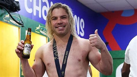 [look] Faf De Klerk Celebrates In Sa Onnie Again