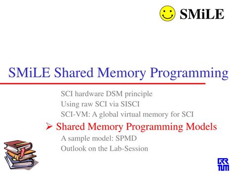 ppt smile shared memory programming powerpoint presentation free