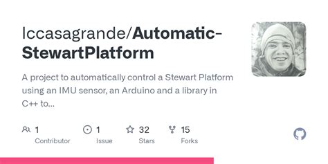 Github Lccasagrandeautomatic Stewartplatform A Project To Automatically Control A Stewart