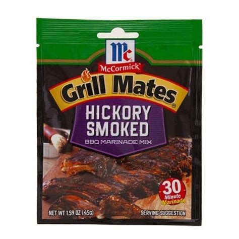 Mccormick Grill Mates Hickory Smoked Bbq Marinade Mix 45g Lazada Ph