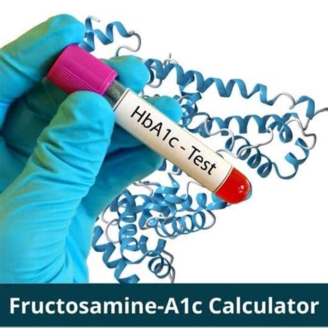 Fructosamine To A1c Conversion Calculator My Endo Consult
