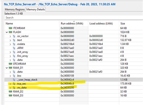 Solved Enabling Tracex In My Netxduo Application Causes ` Stmicroelectronics Community