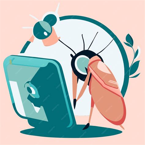 Premium Vector Debugging Vector Illustration