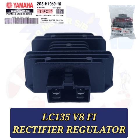 2gs Original Yamaha Lc135 New V8 Fi Lc 135 N Model Baru Rectifier Regulator Katau Katab Rec