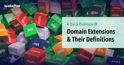 A Quick Overview Of Domain Extensions And Their Definitions