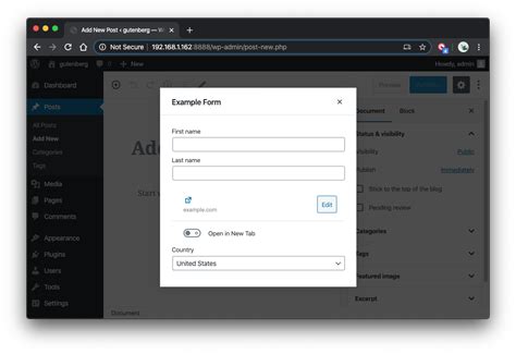 How We Can Approach The Introduction Of A New Link Component Within Gutenberg · Issue 18061