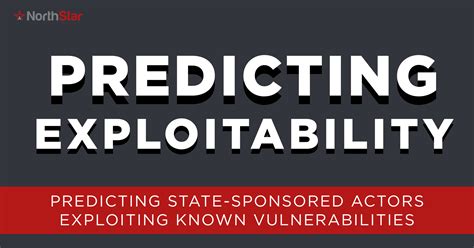 Predicting State Sponsored Actors Exploiting Known Vulnerabilities