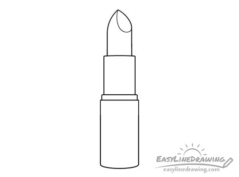 Easy Drawing Lipstick Lipstutorial Org