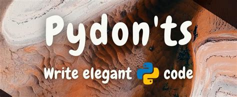 venkata p on linkedin pydon ts write elegant python code
