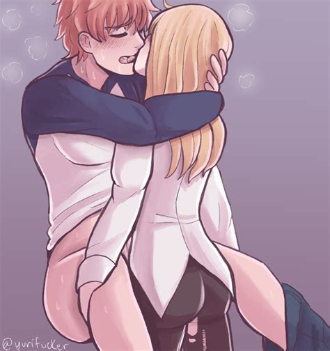 Rule 34 Artoria Pendragon Blush Emiya Shirou Fatestay Night Fate